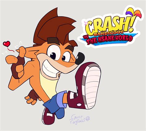 Crash Bandicoot Vs The Nsane World Art By Betha99 On Deviantart