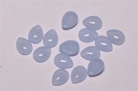 Crystal Oval Navy Blue Glass Gemstone Size 812 At ₹ 7piece In Jaipur