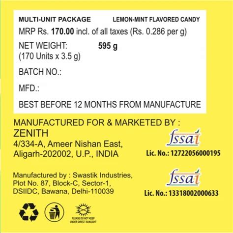 Oval Clumsy Lemon Mint Candy Packaging Type Plastic Jar At Rs 130 Jar In Aligarh