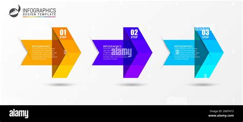 Infographic Design Template Creative Concept With 3 Arrows Can Be