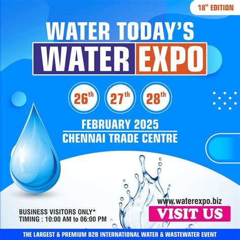Water Expo Chennai 2025 Advancing Innovations In Water And Wastewater