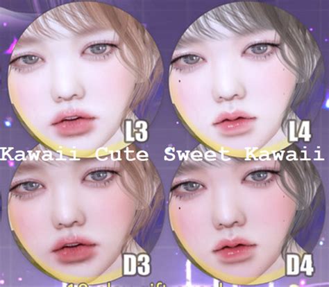 Second Life Marketplace 700 Girls Lover Gacha Skin04 Hud Deepgenus