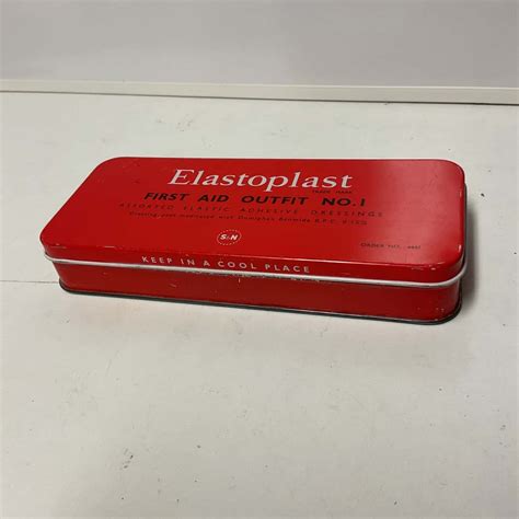 Vintage Elastoplast First Aid Tin S