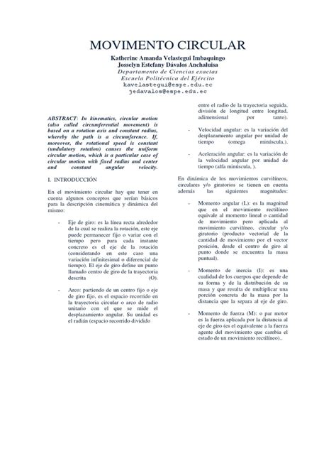 PDF MOVIMENTO CIRCULAR Pdf DOKUMEN TIPS