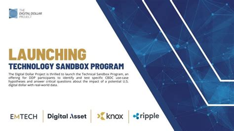 Digital Dollar Project Launches Technical Sandbox Program By Norbert Gehrke Tokyo Fintech