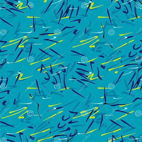 Абстрактная безшовная картина для девушек мальчиков одежд Иллюстрация