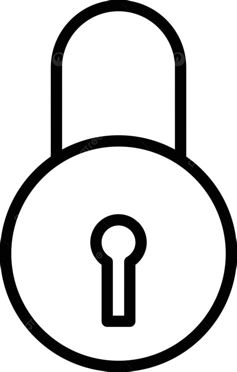Padlock Web Set Internet Vector Web Set Internet Png And Vector With