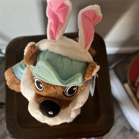 Buc Ees Easter Bunny Ears Beaver Mascot Plush 2024 4708432967