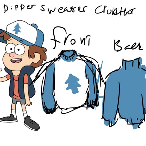 Gravity Falls Sweater Rcrochet