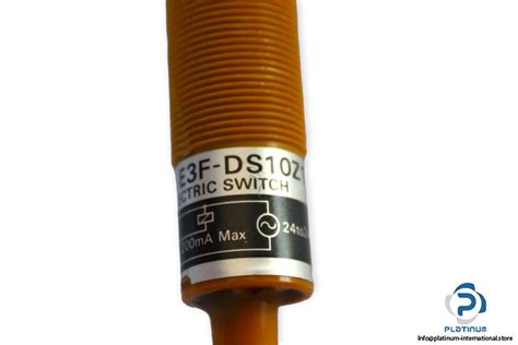 Omron E3f Ds10z1 Diffuse Reflective Sensor Platinum International