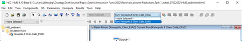 Task Reservoir Volume Reduction Modeling With Outflow Curve Routing