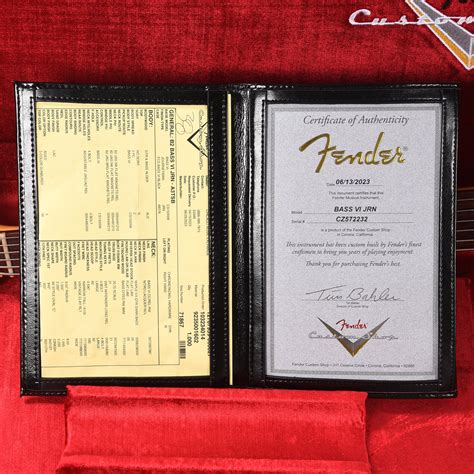 Fender Custom Shop Bass Vi Journeyman Relic Aged 3 Color Sunburst