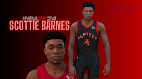 Scottie Barnes Face Creation Nba 2k24 Youtube