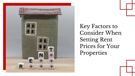 Key Factors To Consider When Setting Rent Prices For Your Properties