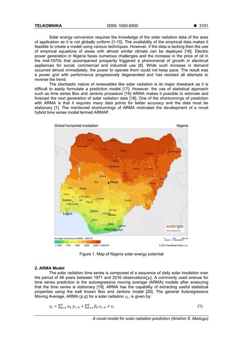 A Novel Model For Solar Radiation Prediction Pdf