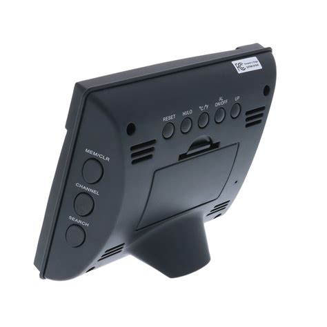 Digital Thermometer And Hygrometer With Remote Sen Grandado