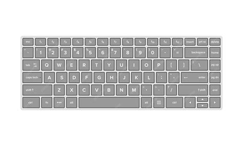 Keyboard Layout Vector At Madeleine Frayne Blog