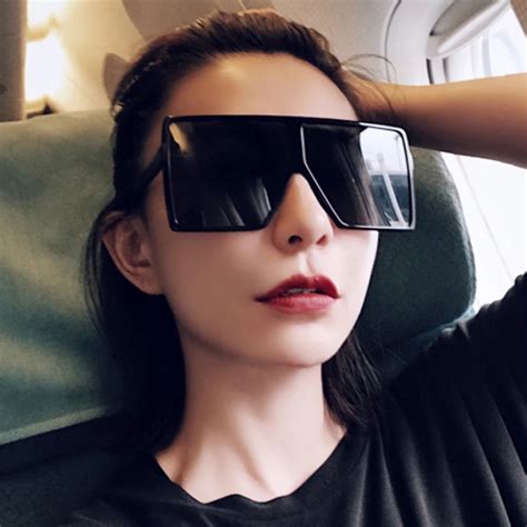 Buy Outeye Oversize Square Sunglasses Men Women Cool