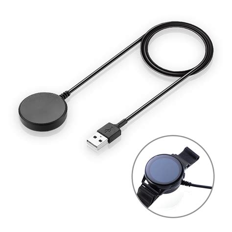 Samsung 三星 Galaxy Watch 手錶 無線充電器 充電座 充電器 充電線 免拆錶帶即可充電 蝦皮購物