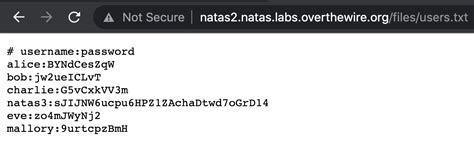 Overthewire Natas Walkthrough Levels 0 5