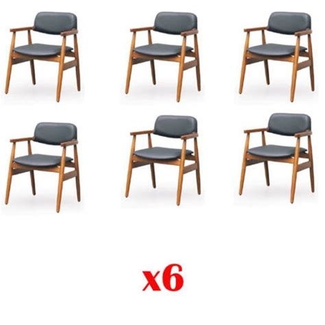 Jvmoebel Esszimmerstuhl Garnituren Lehnstühle 6x Sets Lehn Stuhl Set