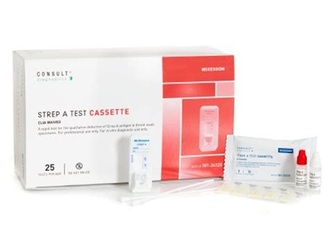 Quickvue Strep Test Kit 25ea Alert Services
