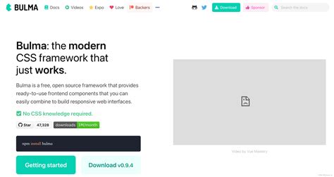 你不知道的前端框架和ui组件库 大合集【收藏必备】前端组件库 Csdn博客