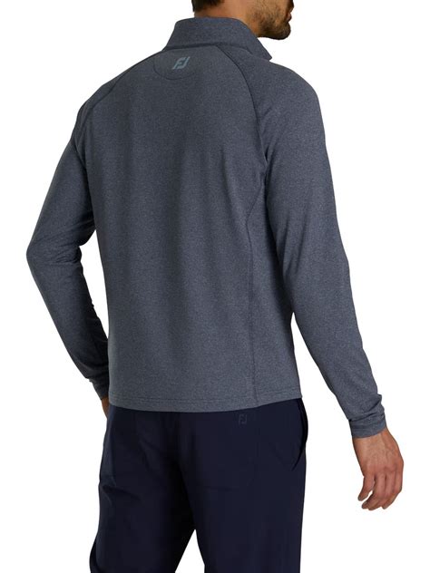 Footjoy Thermoseries Brushed Back Midlayer Athletic Fit Navy