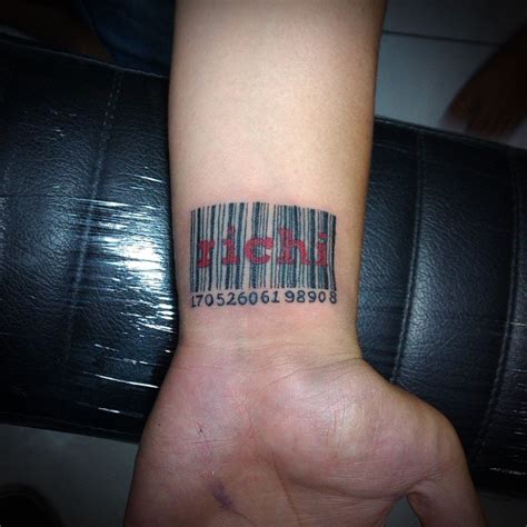 25 Graphic Barcode Tattoo Meanings Placement Ideas 2019