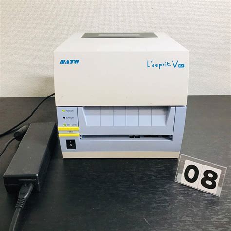 【中古】♪バーコードラベルプリンター Satoサトー 【sr412r】 中古品 Lan対応③ の落札情報詳細 ヤフオク落札価格情報 オークフリー