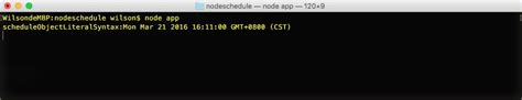 Nodejs Node Schedule Porschev