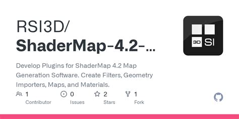 Github Rsi3dshadermap 42 Sdk Develop Plugins For Shadermap 42 Map