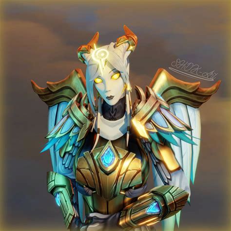 Lightforged Draenei By Shdk Art On Deviantart