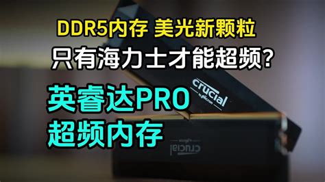 Ddr5内存新篇章！镁光y5 D Die新颗粒，英睿达pro内存超频评测 Youtube