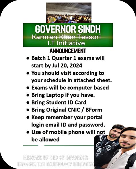 Rafay Memon On Linkedin We Are Excited To Announce That Governor Sindh