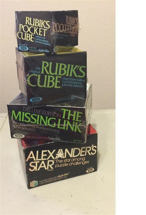 Rubiks Collection Rubiks Cube Alexander Star Pocket Cube And Missing