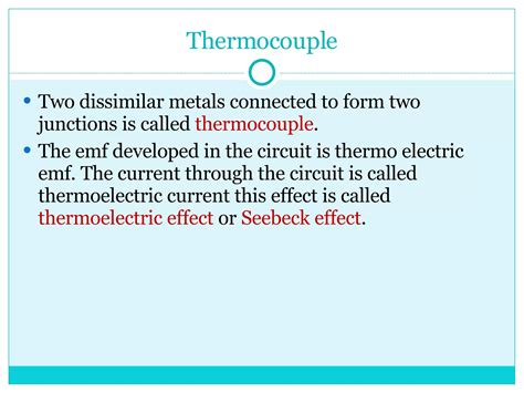 Temperature Transducer Ppt