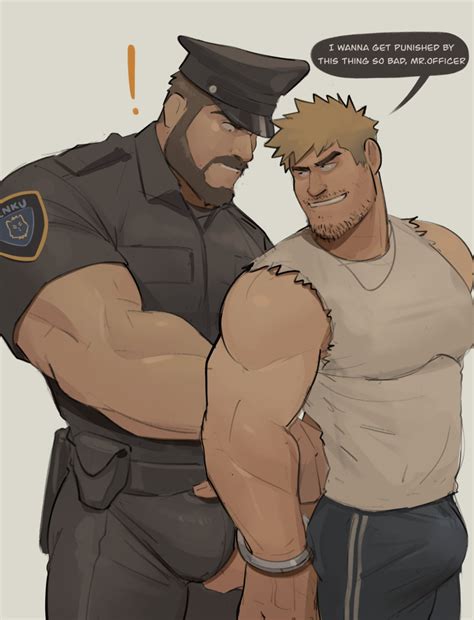 Rule 34 Bara Beard Bulge Bulge Grab Clothing Crotch Grab Facial Hair