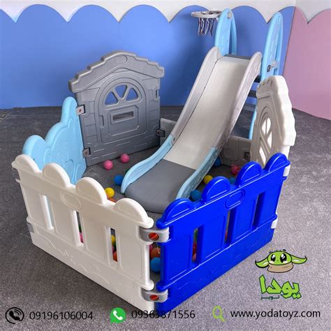 استخر توپ شادی دو تکه بدون توپ و سرسره