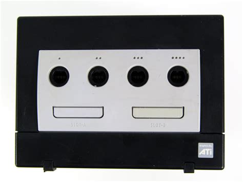 Nintendo Gamecube System [dol 001] Black With 1 Unofficial Controller