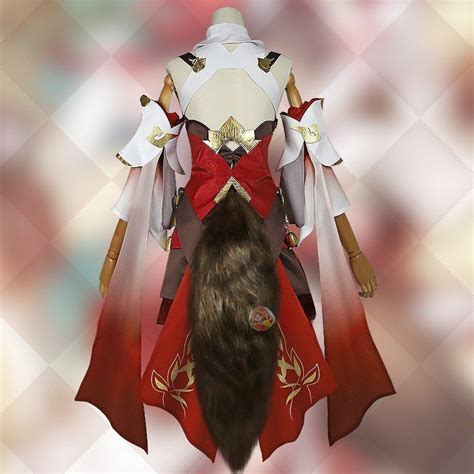 PO Tingyun Honkai Star Rail Ting Yun Cosplay Costume Wig Dokidoki