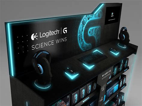 Logitech G Series Display Design Behance