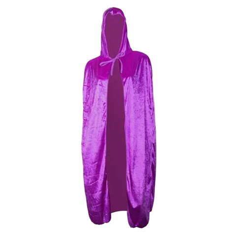 Gothic Hooded Stain Cloak Wicca Robe Witch Larp Cape Women Men