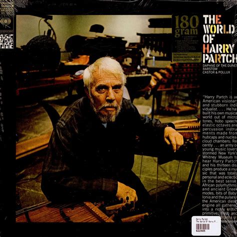 Harry Partch The World Of Harry Partch Vinyl Lp 1969 Us Reissue Hhv