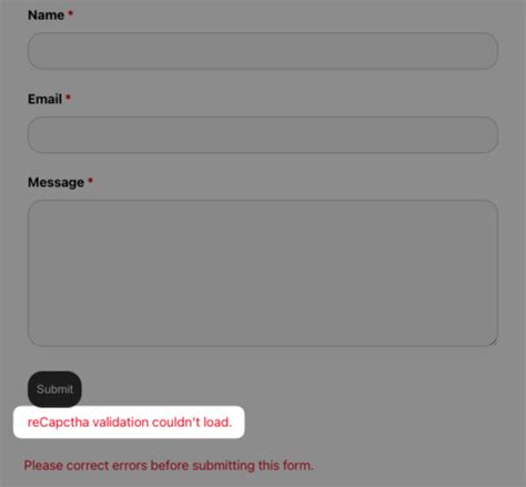 why recaptcha isn t working on your wordpress form