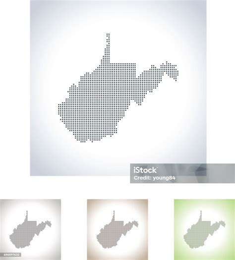 西佛吉尼亞州地圖向量圖形及更多剪裁圖圖片 剪裁圖 北美 地圖 Istock