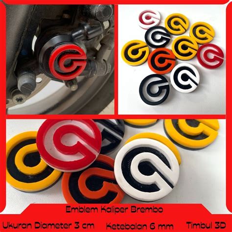 Jual Emblem Kaliper Brembo Logo Bukan Stiker Bukan Akrilik Variasi