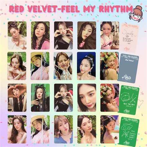 Red Velvet Feel My Rhythm Photocards Shopee Philippines