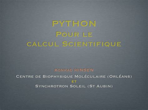 Support Groupe Calcul