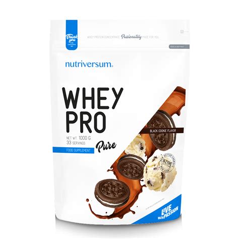 Nutriversum Whey Pro protein crni kolačić 1kg | Online prodaja | Ananas